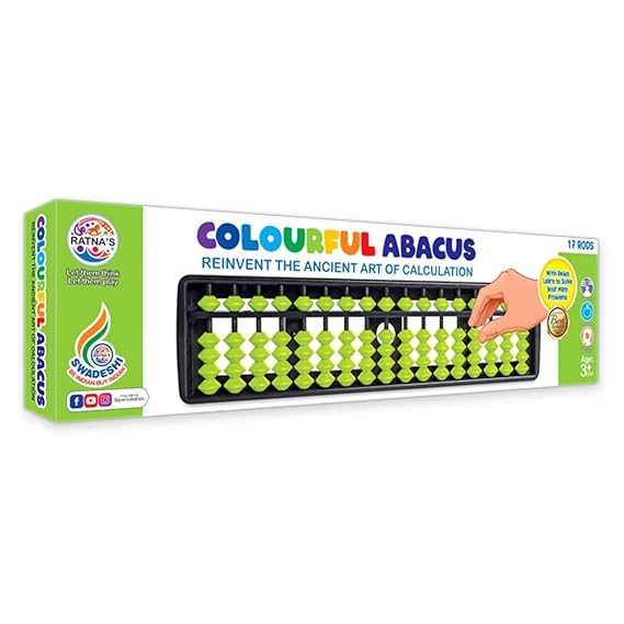 COLOURFUL ABACUS - Brain Box Games