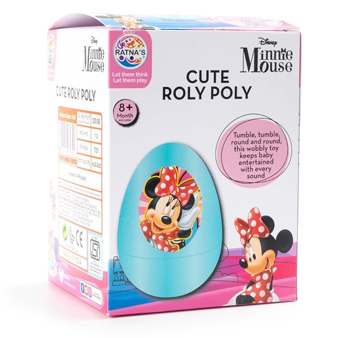 MINNIE MOUSE CUTE ROLY POLY - Brain Box Games